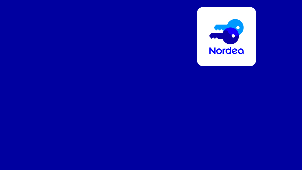 Nordea ID -sovellus | Nordea