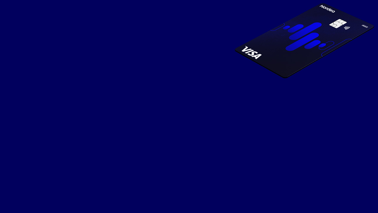 Nordea Visa Debit | A debit card for day-to-day spending | Nordea